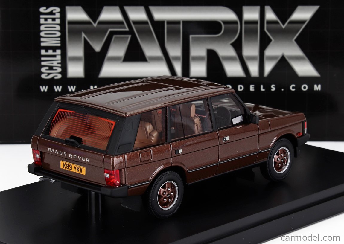 MATRIX SCALE MODELS MX41208-032 Masstab: 1/43 | LAND ROVER RANGE ROVER ...