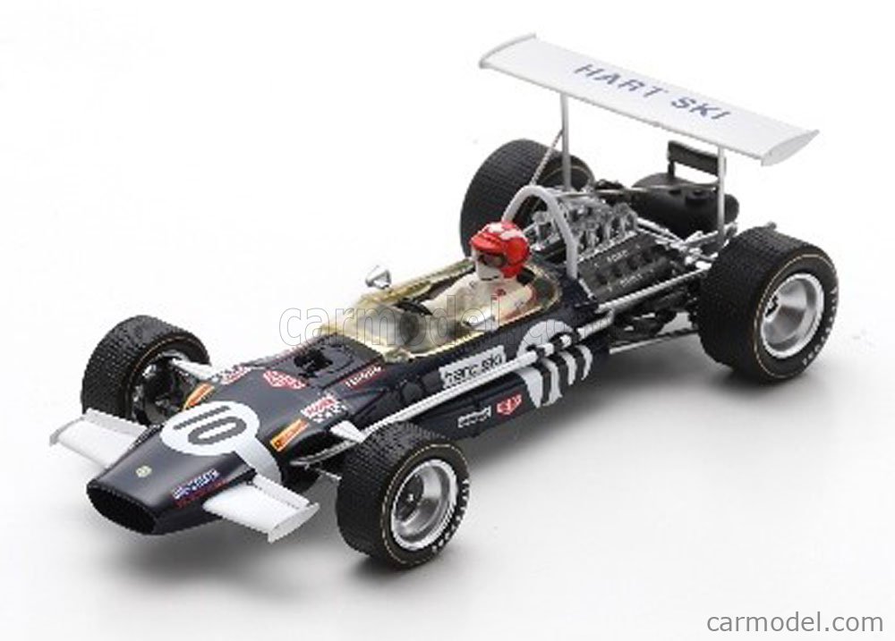 SPARK-MODEL S6375 Scale 1/43 | LOTUS F1 49B N 10 SPAIN GP 1968 JO SIFFERT BLUE