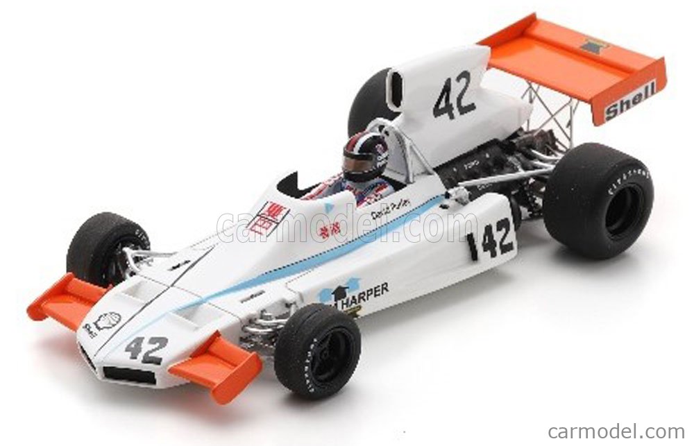 SPARK-MODEL S5734 Scale 1/43 | TOKEN F1 RJ02 N 42 PROVE PRACTICE BRITISH GP 1974 DAVID PURLEY ...