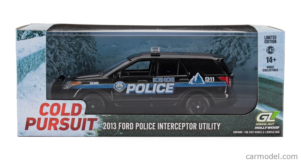 GREENLIGHT 86637 Scale 1/43 | FORD USA UTILITY POLICE INTERCEPTOR ...