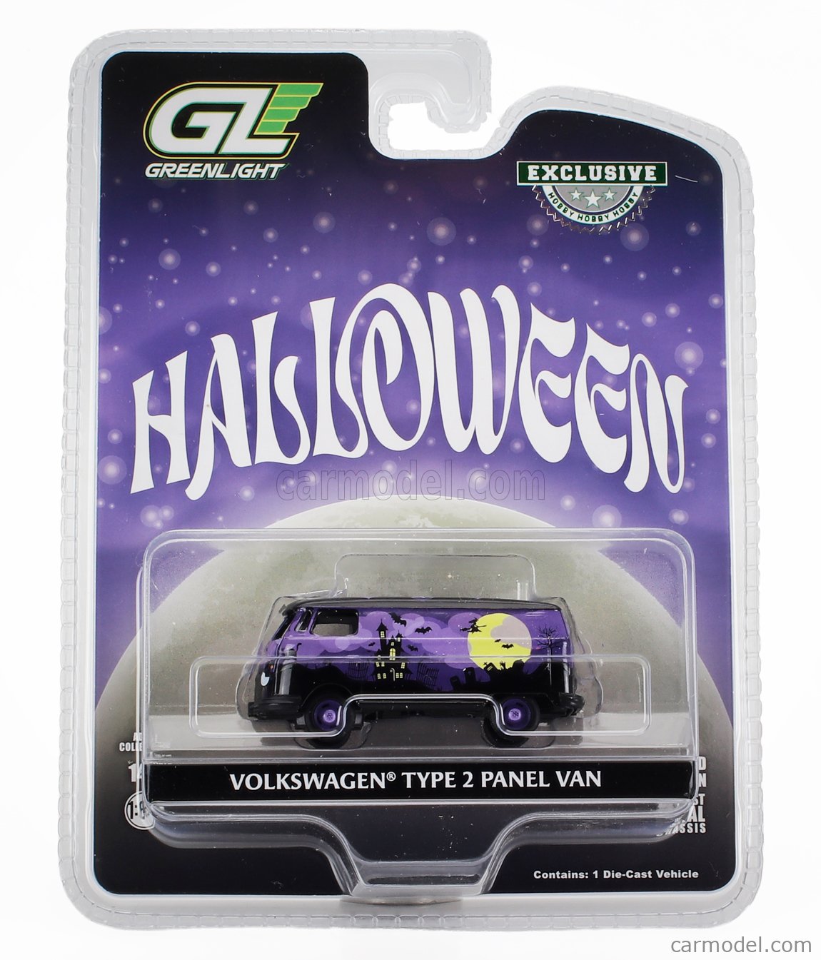 GREENLIGHT 30481 Scale 1/64 | VOLKSWAGEN TYPE 2 PANEL VAN HALLOWEEN ...