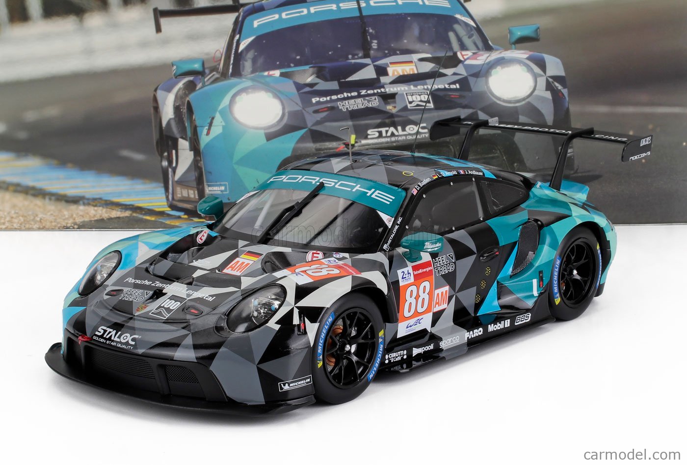 IXO-MODELS LEGT18-23013 Scale 1/18 | PORSCHE 911 991-2 4.2L RSR-19 TEAM ...