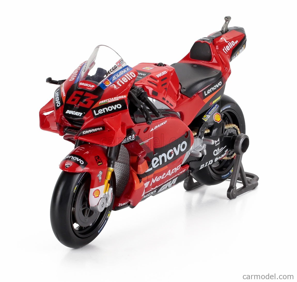 MAISTO 195126 Scale 1/18 | DUCATI WITHOUT CARD BOX - DESMOSEDICI GP22 ...