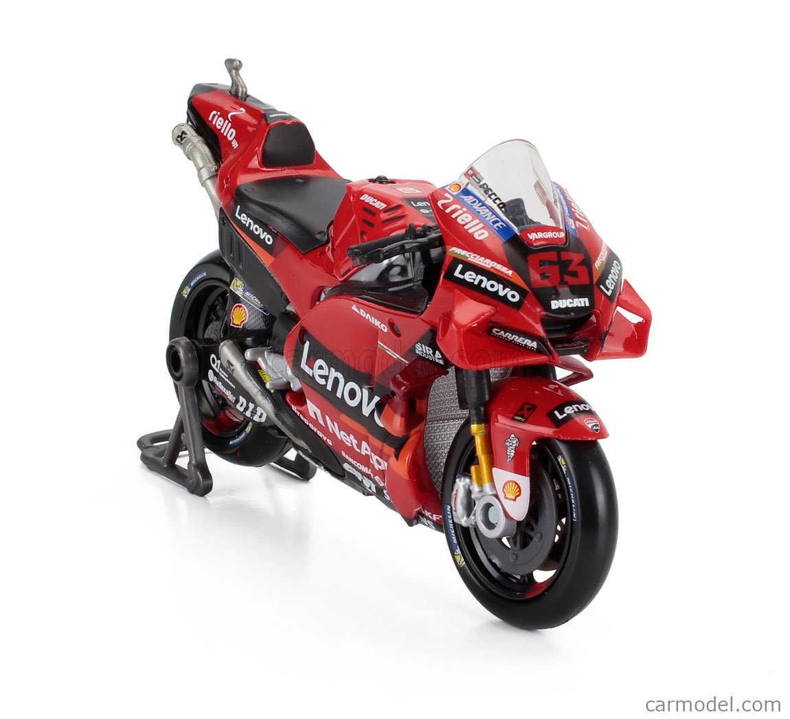 MAISTO 195126 Scale 1/18 | DUCATI WITHOUT CARD BOX - DESMOSEDICI GP22 ...