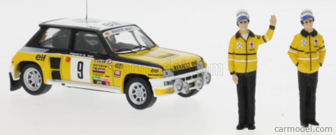 IXO-MODELS SPRM002-81 Echelle 1/43 | RENAULT R5 TURBO TEAM ELF (night ...
