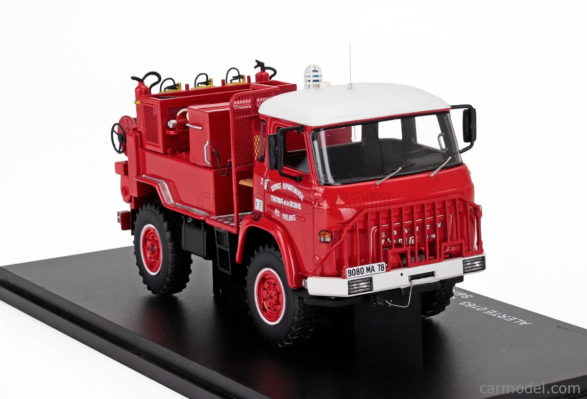 ALERTE ALERTE0163 Escala 1/43 | SAVIEM SM5 CAMIVA TANKER TRUCK CCF SDIS ...