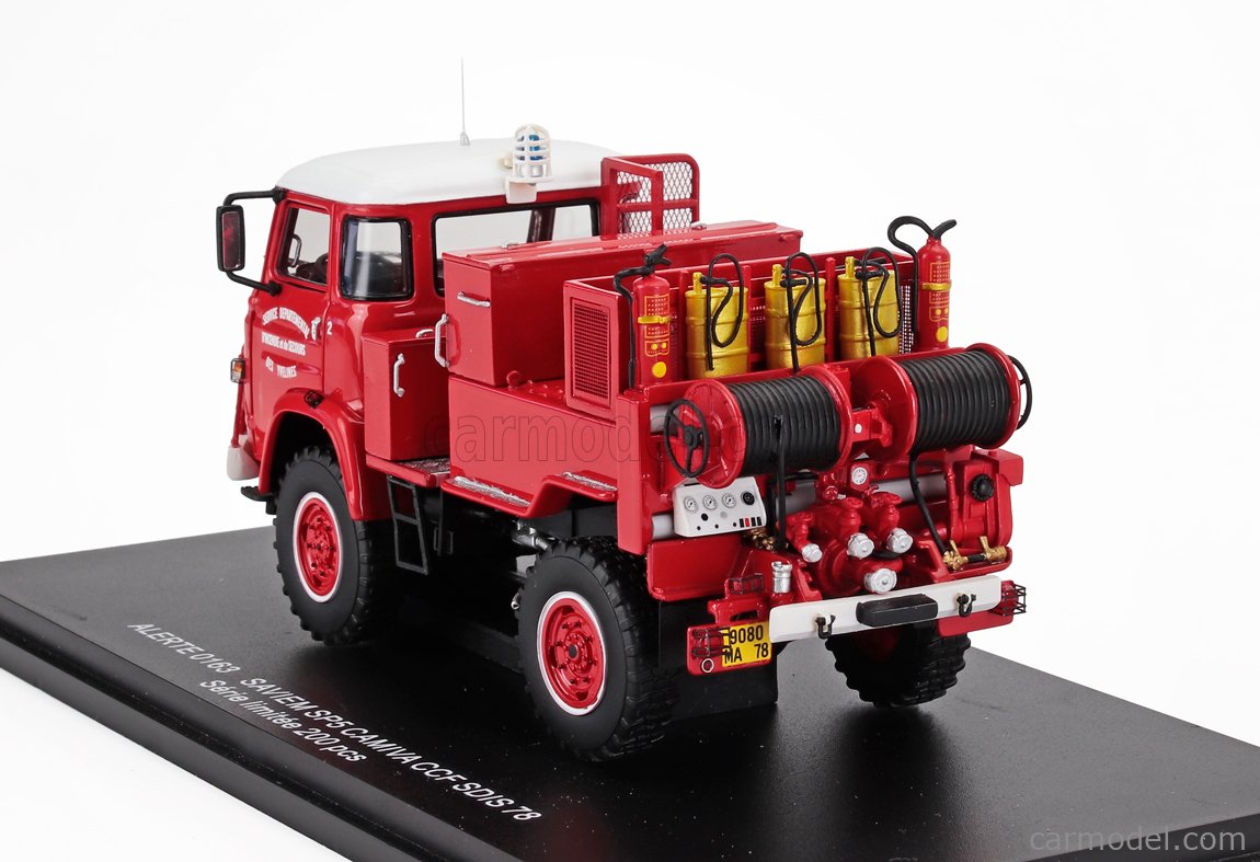 ALERTE ALERTE0163 Escala 1/43 | SAVIEM SM5 CAMIVA TANKER TRUCK CCF SDIS ...