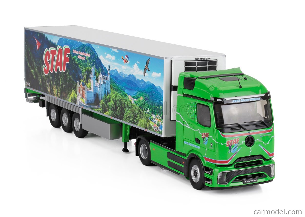ELIGOR 118599 Scale 1/43 | MERCEDES BENZ E-ACTROS 600 TRUCK SEMI-FRIGO ...