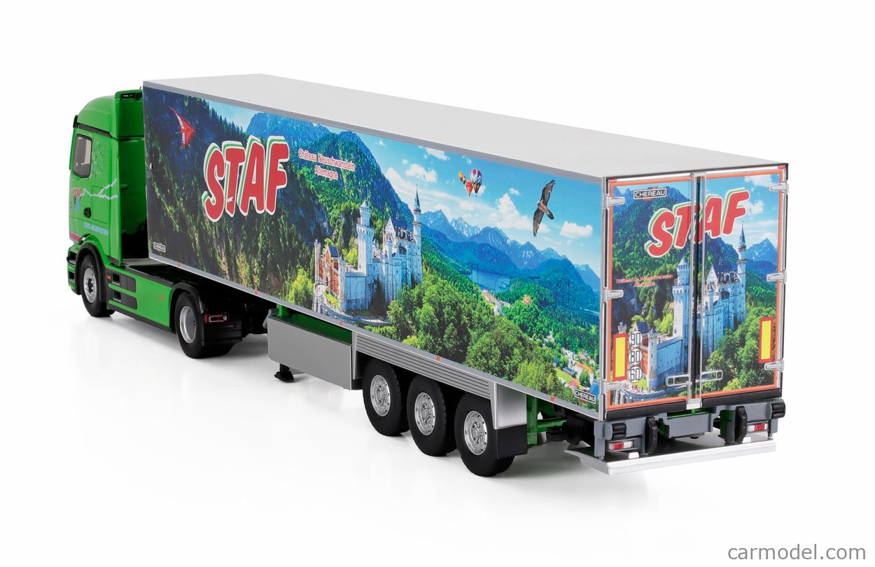 ELIGOR 118599 Scale 1/43 | MERCEDES BENZ E-ACTROS 600 TRUCK SEMI-FRIGO ...