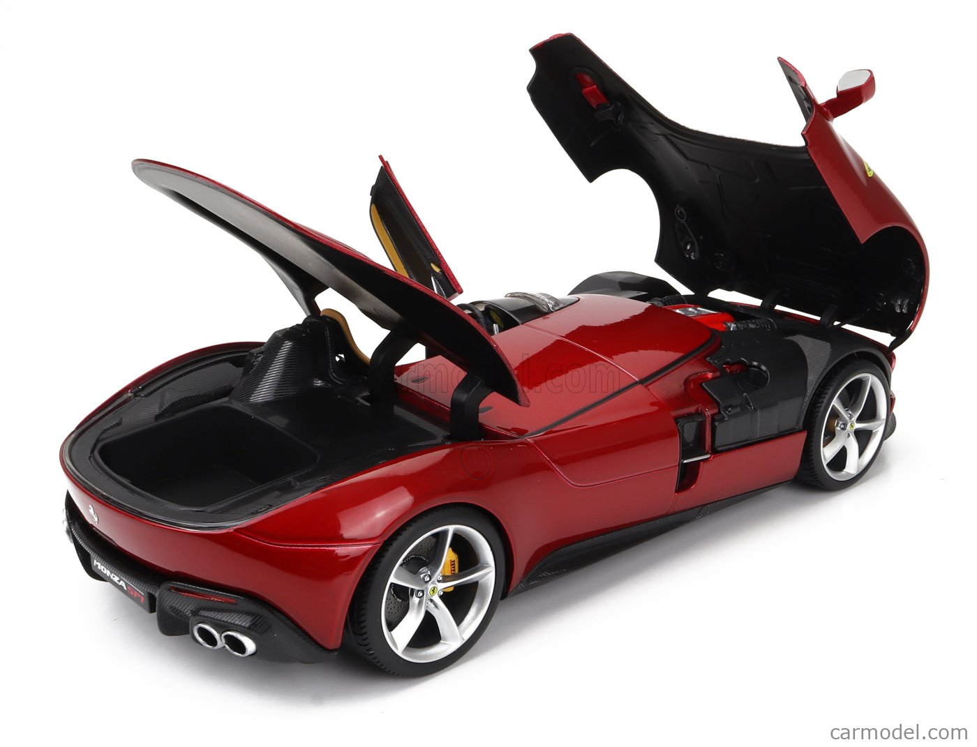 BURAGO 195376 Масштаб 1/18 | FERRARI DAMAGE CARD BOX - MONZA SP1 2018 ...