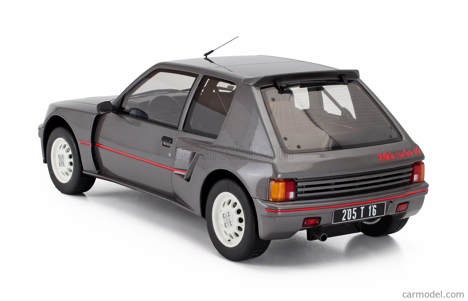 OTTO-MOBILE G091 Masstab: 1/12 | PEUGEOT 205 T16 SERIES 200 1984 GREY MET
