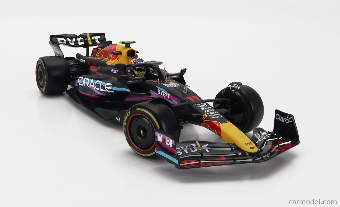 BURAGO 195420 Scala 1/18 | RED BULL DAMAGE CARD BOX - F1 RB19 TEAM ...