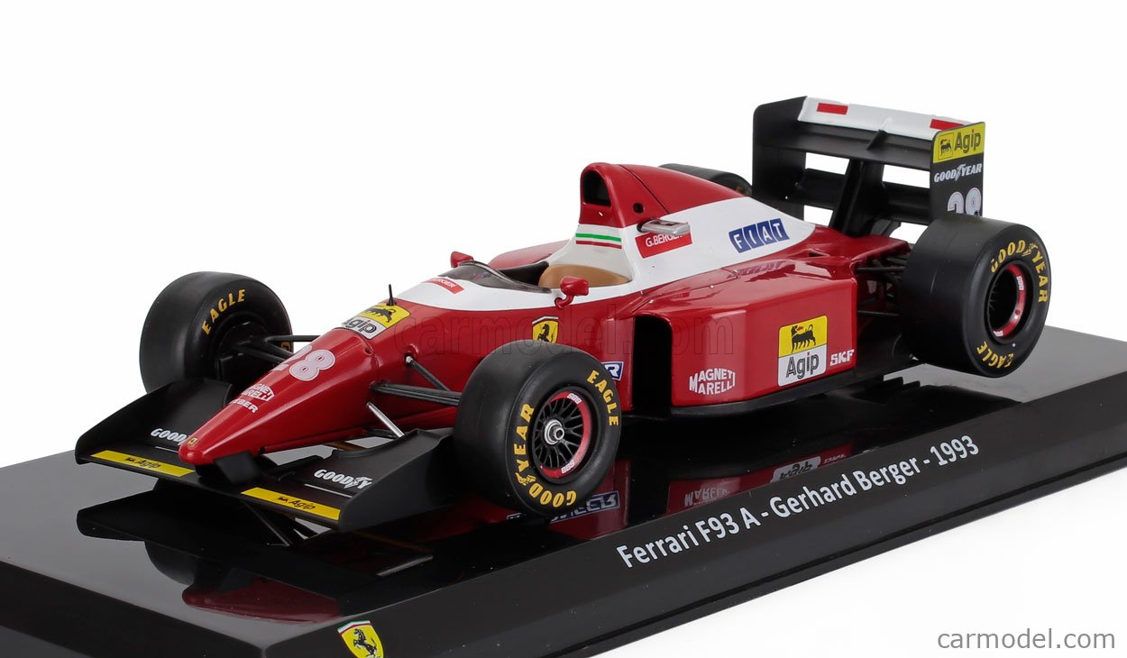 EDICOLA FE24-0050 Scale 1/24 | FERRARI F1 F93A N 28 SEASON 1993 GERHARD ...