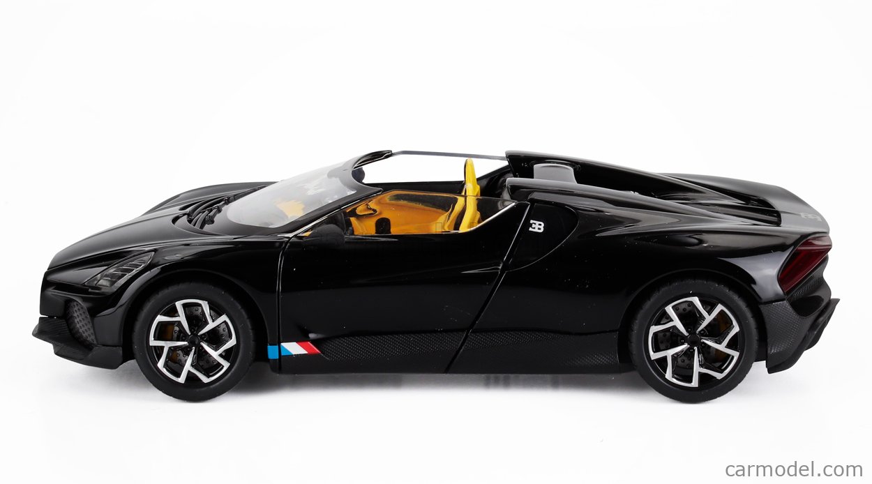 RE-EL TOYS 0814BK Echelle 1/24 | BUGATTI MISTRAL W16 2023 BLACK