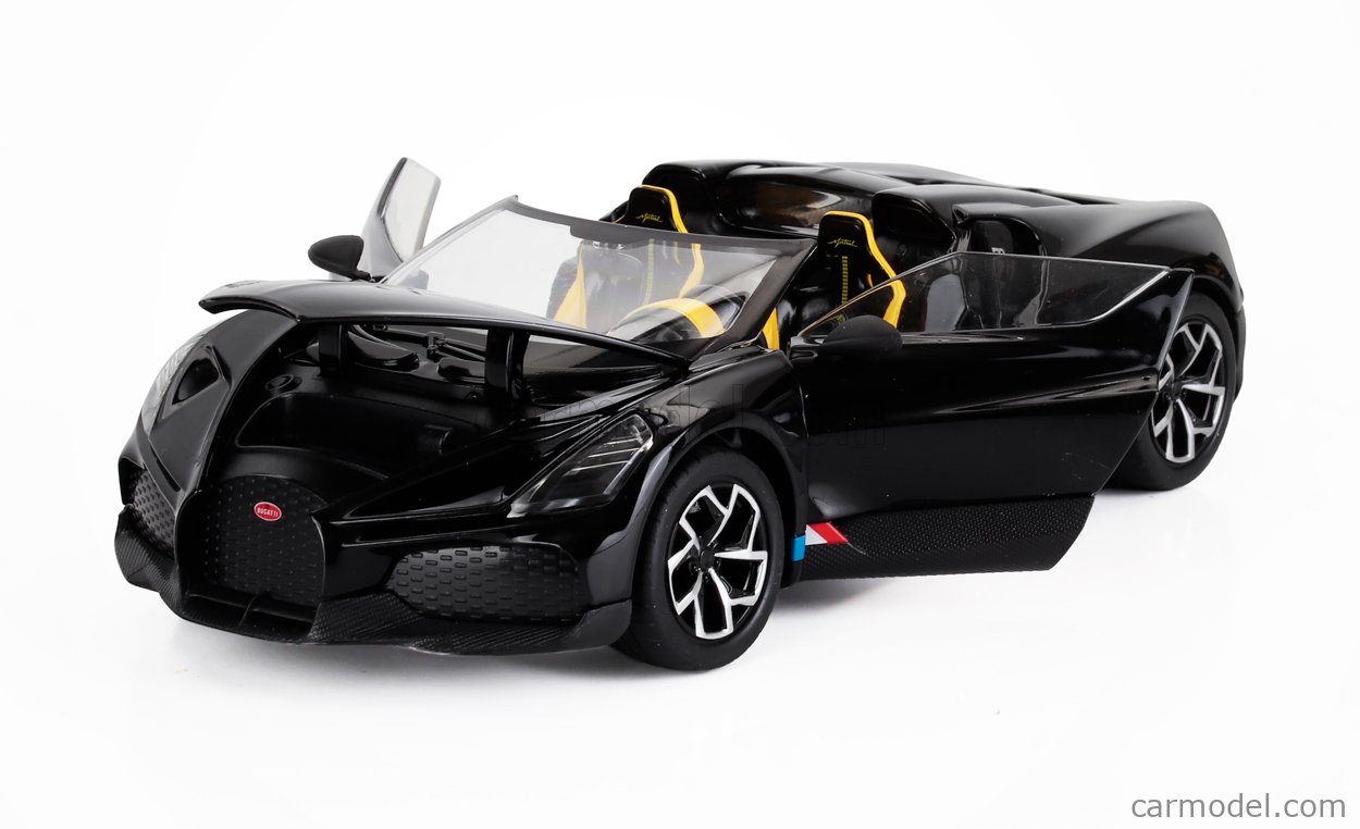 RE-EL TOYS 0814BK Echelle 1/24 | BUGATTI MISTRAL W16 2023 BLACK