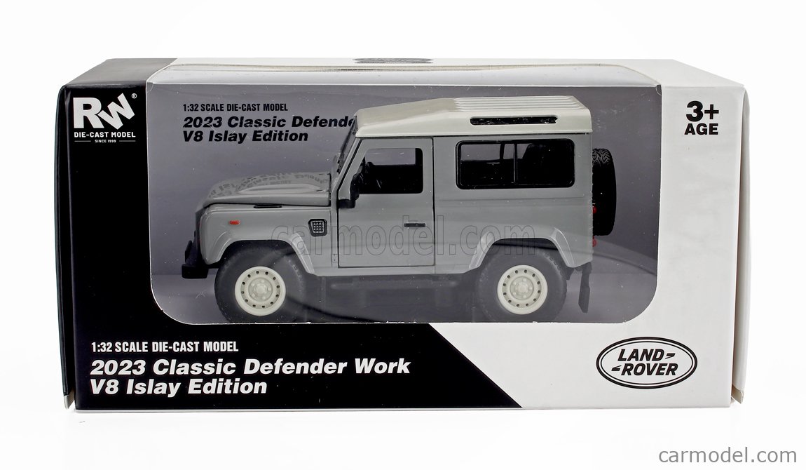 RE-EL TOYS 0833GY Scale 1/32 | LAND ROVER DEFENDER 90 CLASSIC WORK V8 ...