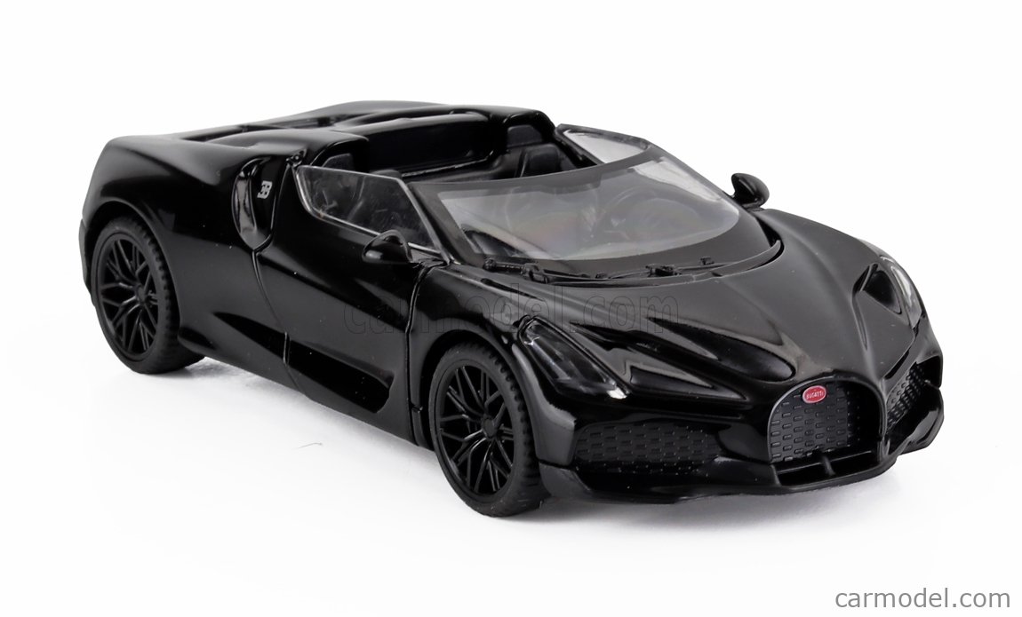 RE-EL TOYS 0816BK Scala 1/43 | BUGATTI MISTRAL W16 2023 BLACK