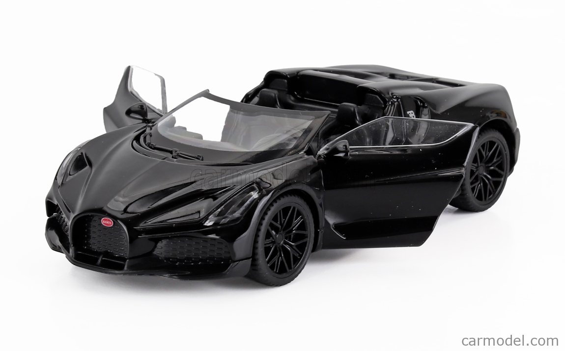 RE-EL TOYS 0816BK Scala 1/43 | BUGATTI MISTRAL W16 2023 BLACK