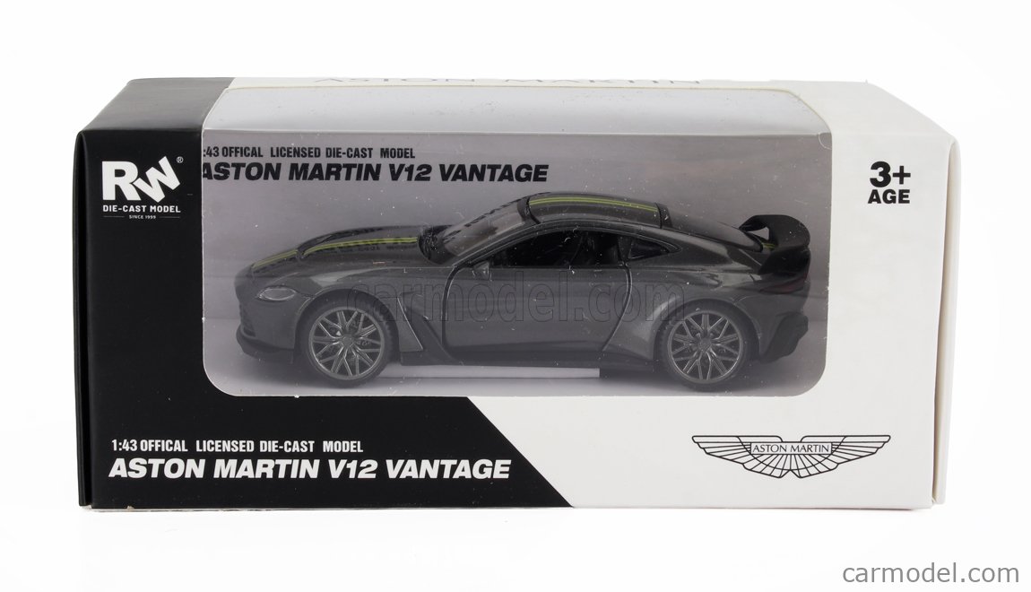 RE-EL TOYS 0806GY Scale 1/43 | ASTON MARTIN V12 VANTAGE 2023 GREY MET ...