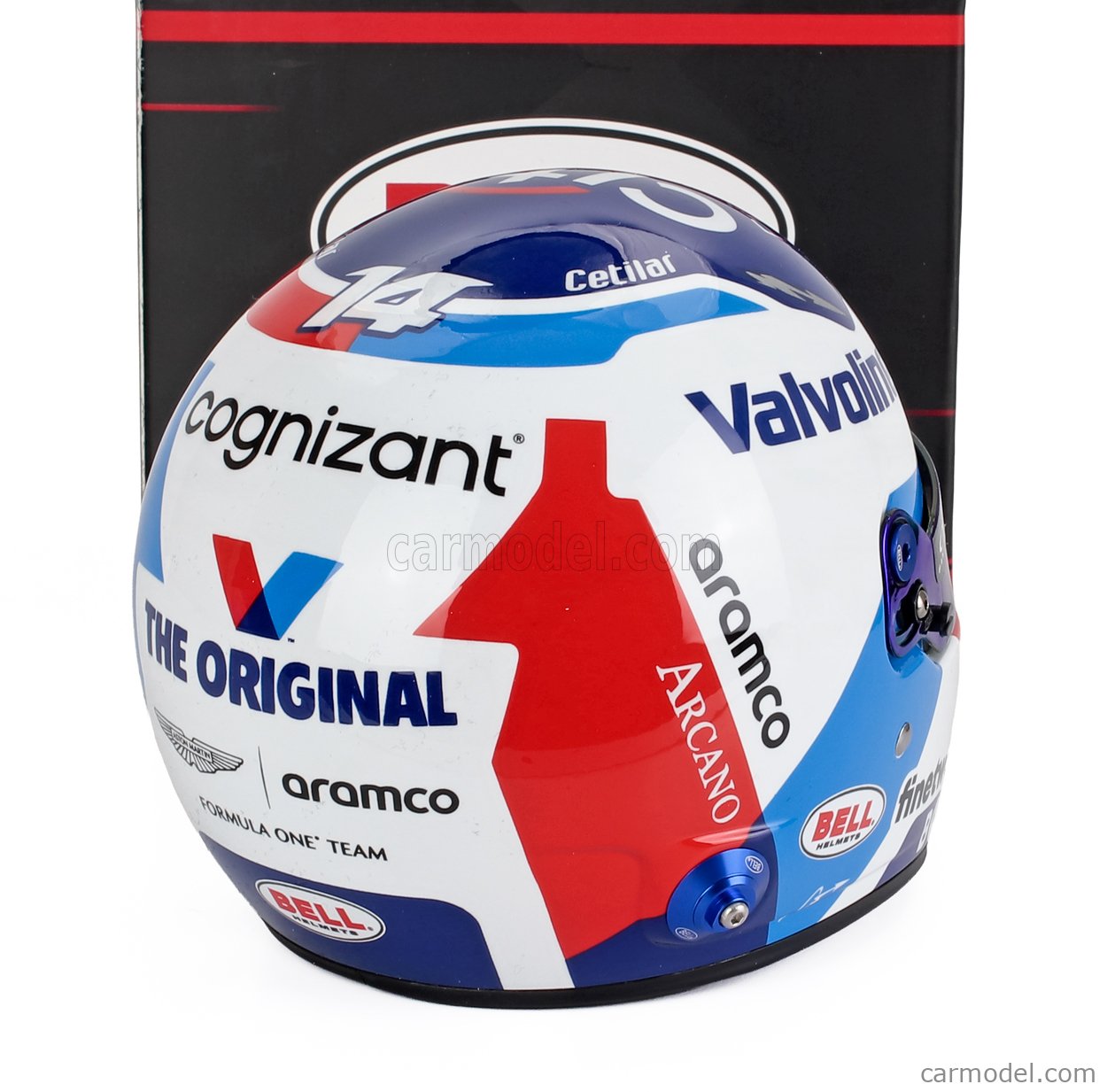 MINI HELMET 4100354 Scale 1/2 | BELL HELMET CASCO HELMET F1 FERNANDO ...