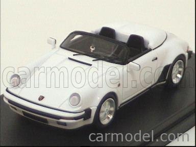 LOOKSMART LS152A Масштаб 1/43 | PORSCHE 911 SPEEDSTER 1989 WHITE