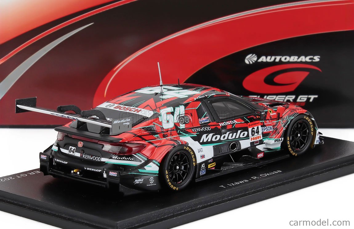 SPARK-MODEL 43SGT25064 Scale 1/43 | HONDA CIVIC TYPE R-GT TEAM MODULO ...
