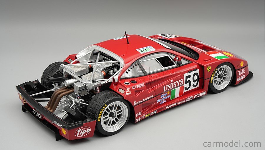 TECNOMODEL TM18-429A Scale 1/18 | FERRARI F40 LM 3.5L TURBO V8 TEAM ...