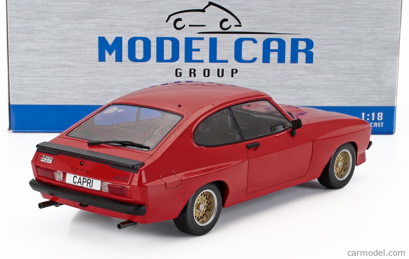 MCG MCG18397MCW Масштаб 1/18 | FORD ENGLAND CAPRI MKII X-PACK 1975 RED