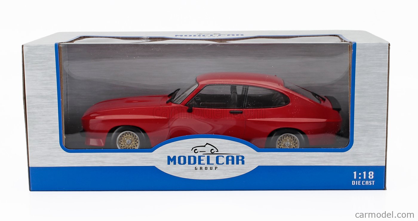 MCG MCG18397MCW Масштаб 1/18 | FORD ENGLAND CAPRI MKII X-PACK 1975 RED
