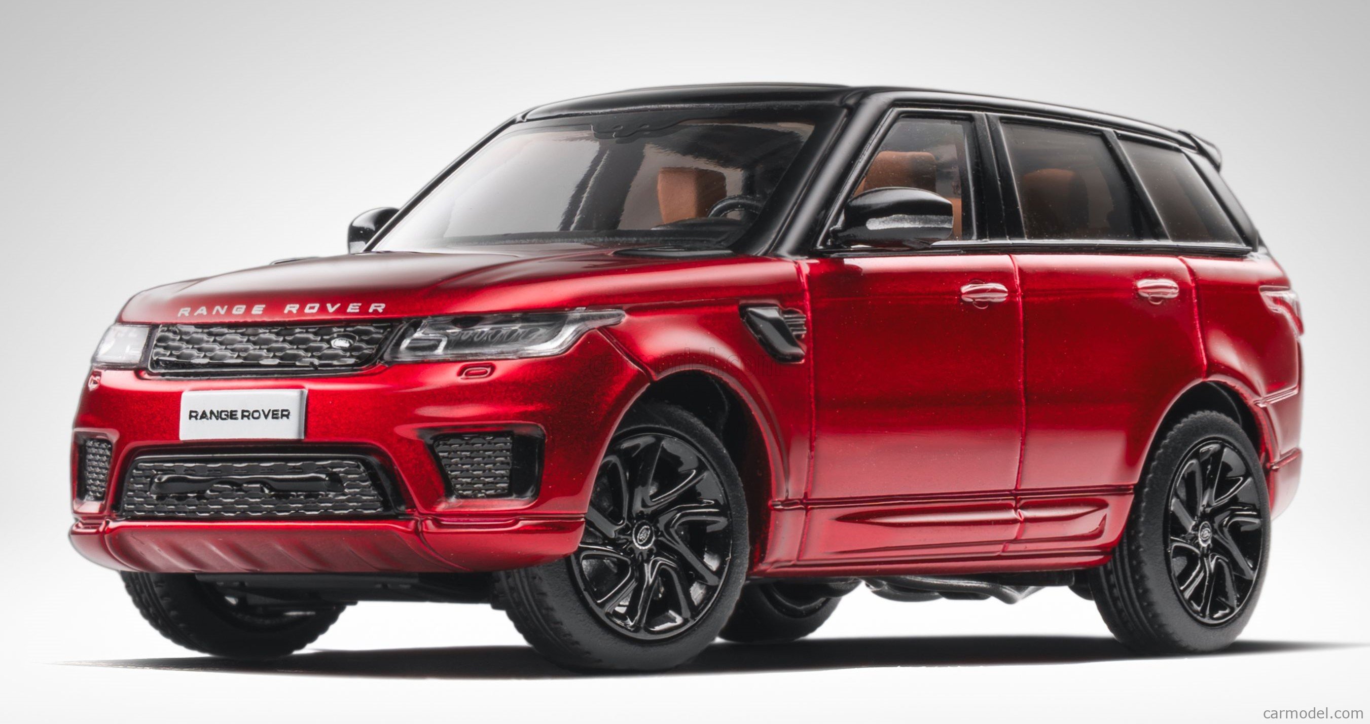 SUN-STAR WA000H Echelle 1/64 | LAND ROVER DISCOVERY IV 2010 RED BLACK