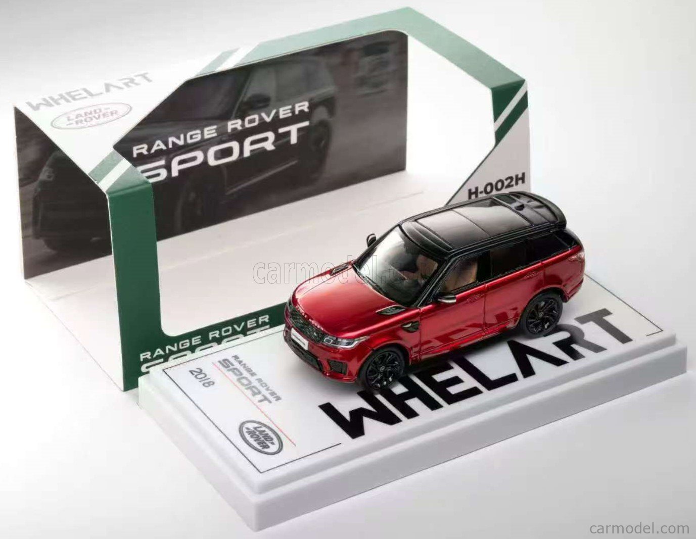 SUN-STAR WA000H Echelle 1/64 | LAND ROVER DISCOVERY IV 2010 RED BLACK