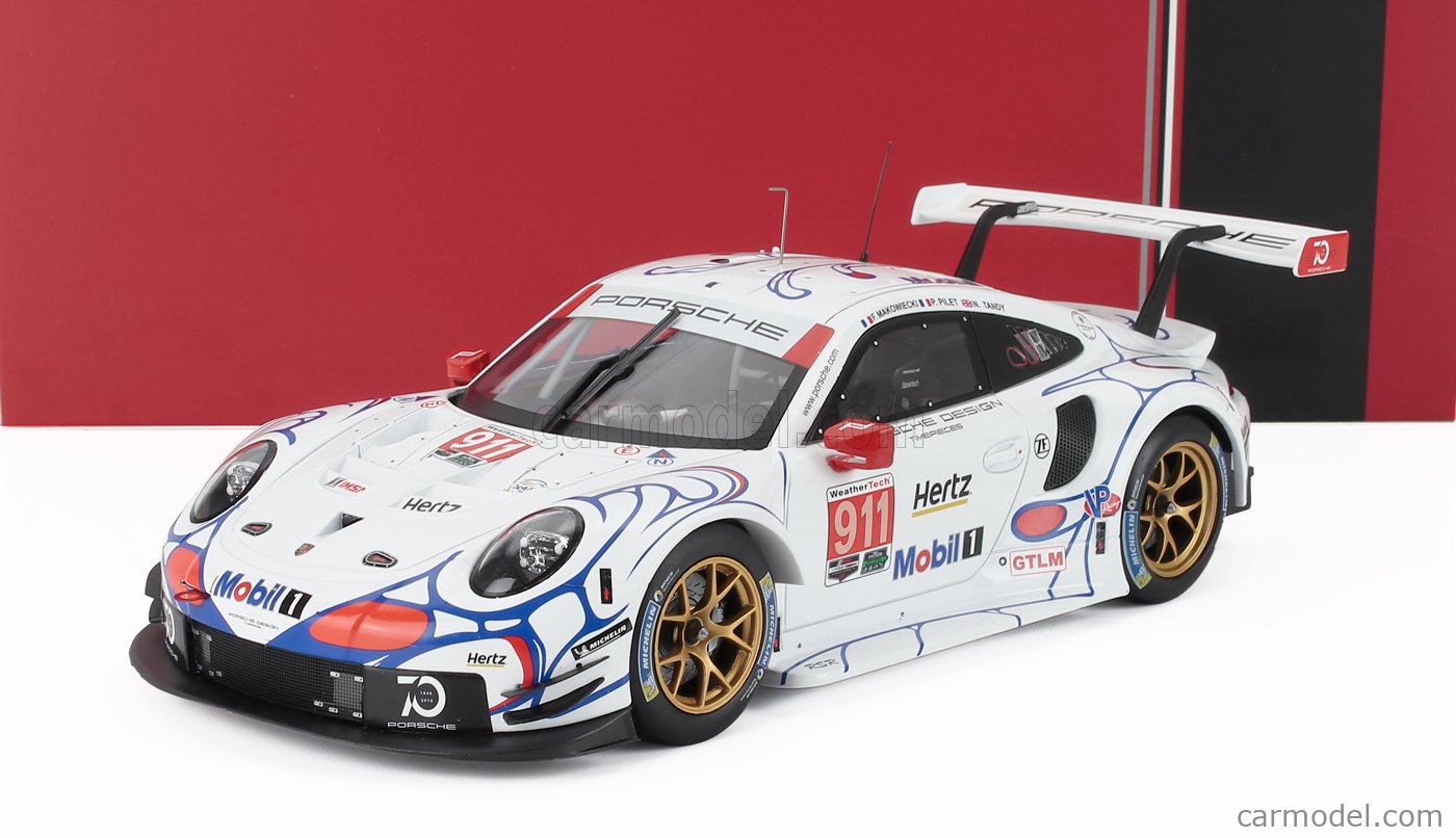 IXO-MODELS LEGT18010 Scale 1/18 | PORSCHE 911 991 RSR TEAM PORSCHE GT N ...