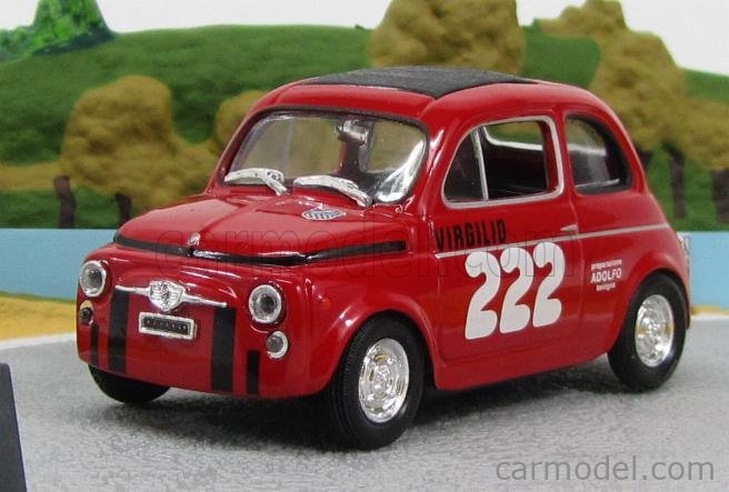 EDICOLA 500STORYn22 Echelle 1/43 | FIAT 500 TV GIANNINI N 222 VIRGILIO RED