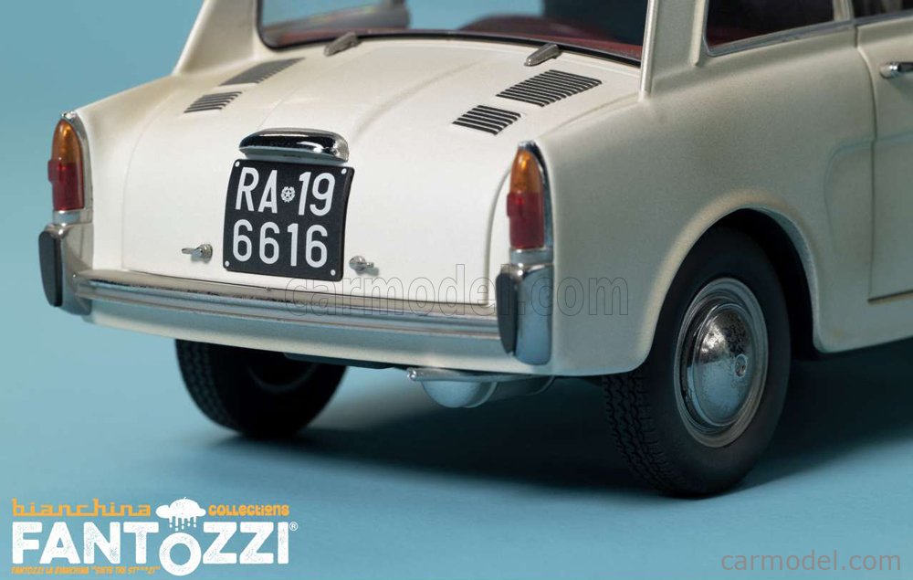 CLC-MODELS 110732 Scale 1/18 | AUTOBIANCHI 4 POSTI - CON FANTOZZI E LA ...