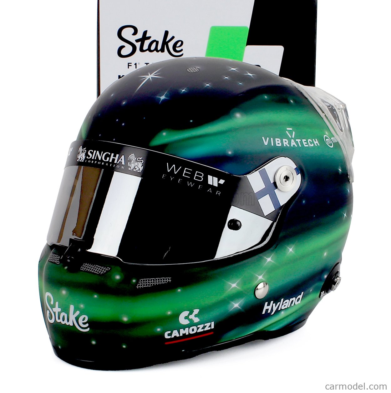 MINI HELMET MH2401 Scale 1/2 | STILO CASCO HELMET F1 VALTTERI BOTTAS ...