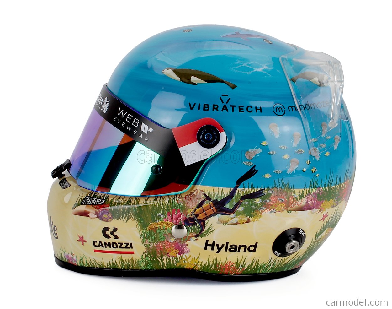 MINI HELMET MH2413 Escala 1/2 | STILO CASCO HELMET F1 VALTTERI BOTTAS ...