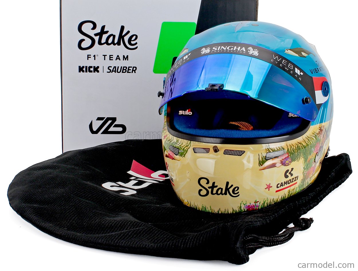 MINI HELMET MH2413 Escala 1/2 | STILO CASCO HELMET F1 VALTTERI BOTTAS ...