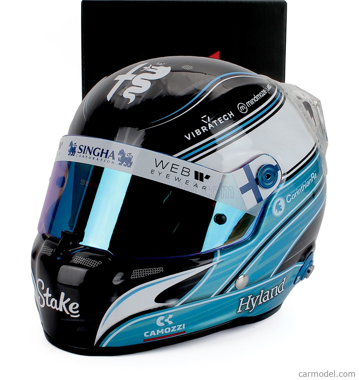 MINI HELMET MH2301 Echelle 1/2 | STILO CASCO HELMET F1 VALTTERI BOTTAS ...