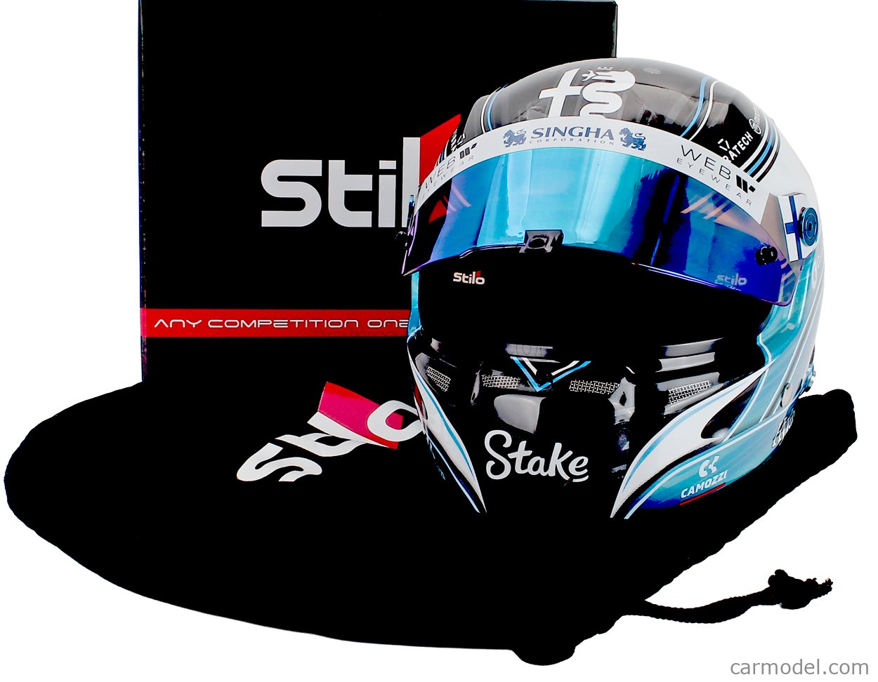 MINI HELMET MH2301 Echelle 1/2 | STILO CASCO HELMET F1 VALTTERI BOTTAS ...