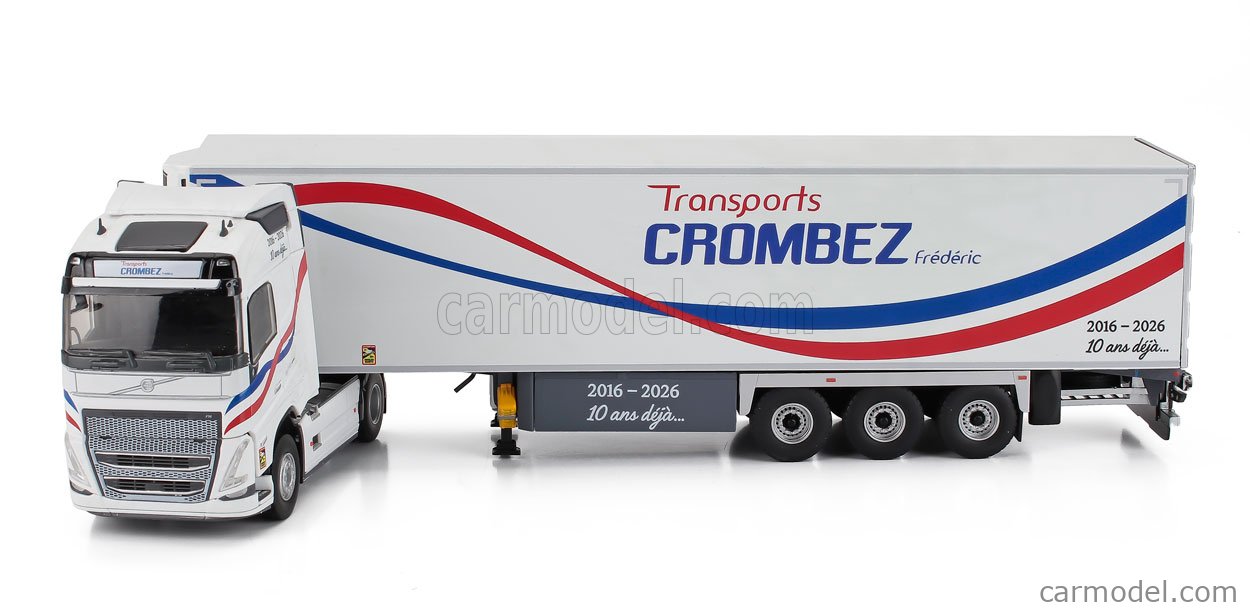 ELIGOR 118528 Scala 1/43 | VOLVO FH TRUCK SEMI-FRIGO CROMBEZ TRANSPORTS ...