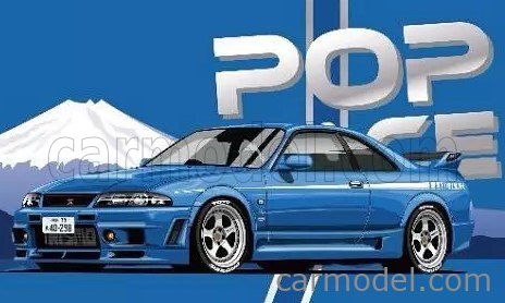 POP-RACE-LIMITED PRE019 Scale 1/64 | NISSAN SKYLINE GT-R (R33) NISMO ...