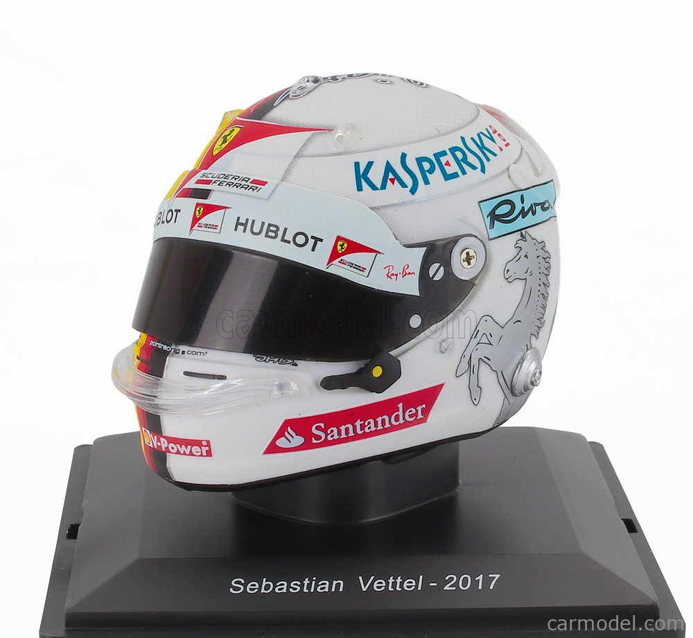 EDICOLA HELFE79 Scala 1/5 | HELMET F1 CASCO HELMET SEBASTIAN VETTEL ...