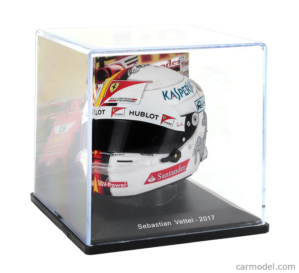 EDICOLA HELFE79 Scala 1/5 | HELMET F1 CASCO HELMET SEBASTIAN VETTEL ...