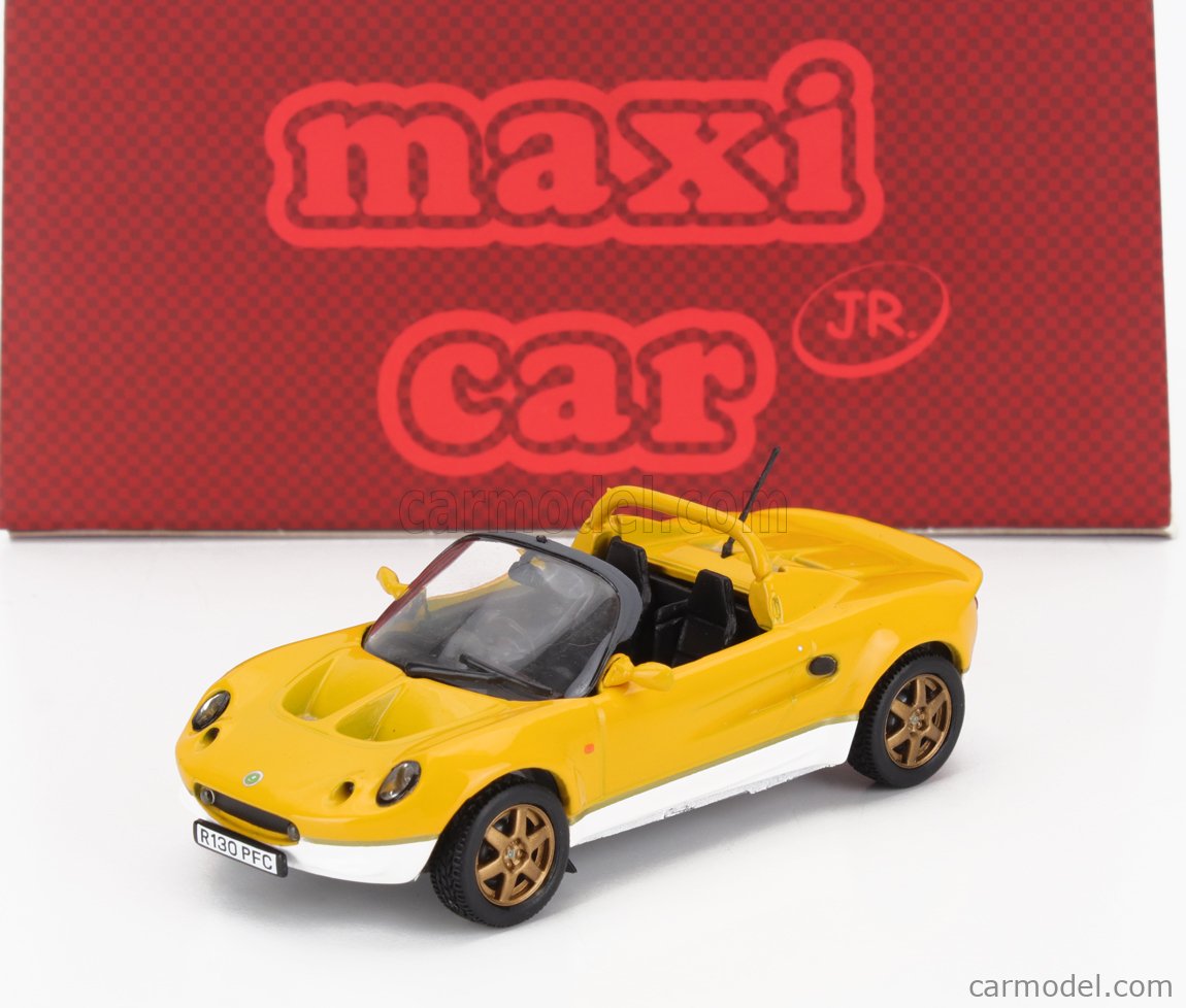 MAXI-CAR 10142-ABMAX009 Escala 1/43 | LOTUS ELISE 49 SPIDER YELLOW WHITE