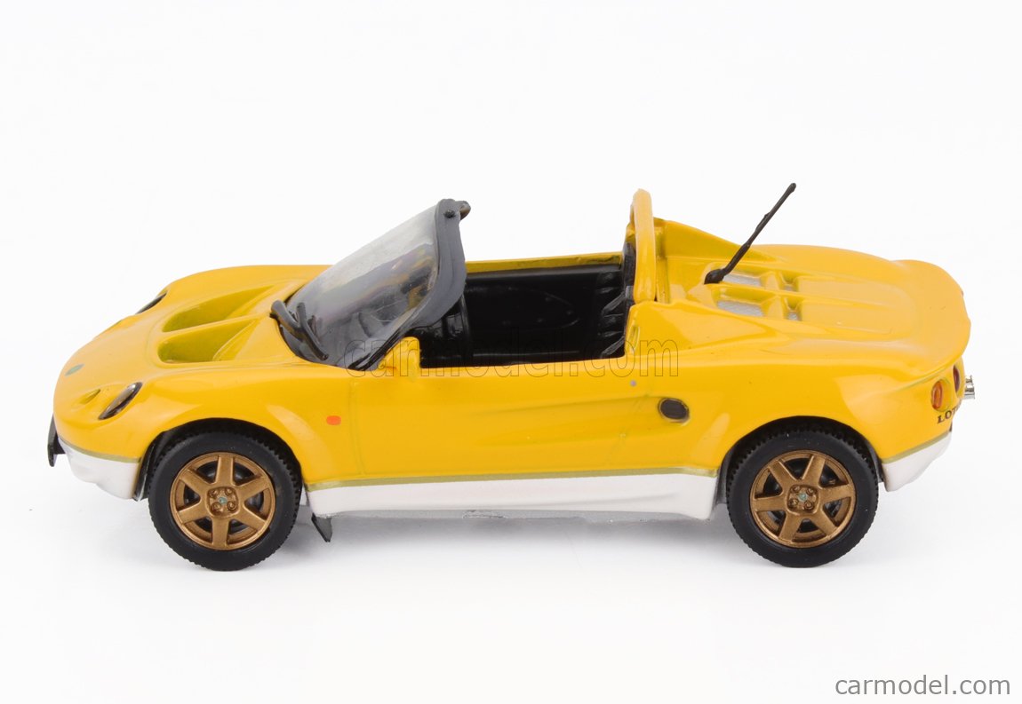 MAXI-CAR 10142-ABMAX009 Escala 1/43 | LOTUS ELISE 49 SPIDER YELLOW WHITE