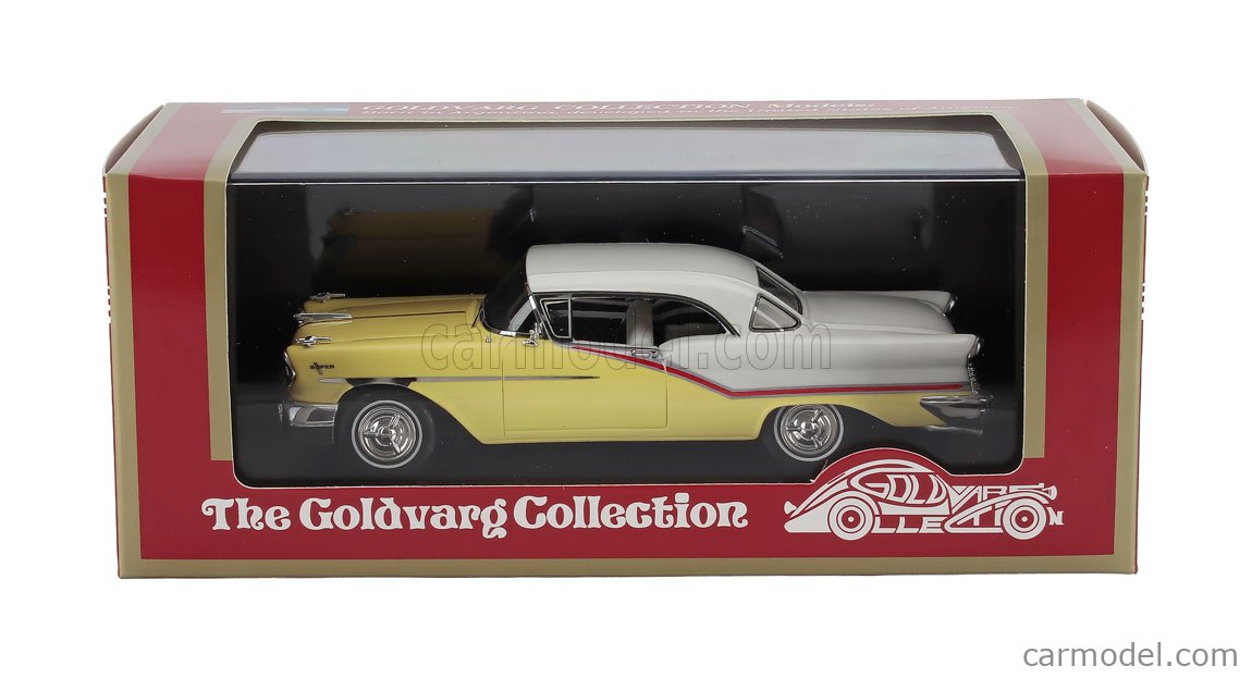 GOLDVARG GC092A Echelle 1/43 | OLDSMOBILE STARFIRE CORONADO 1957 YELLOW ...
