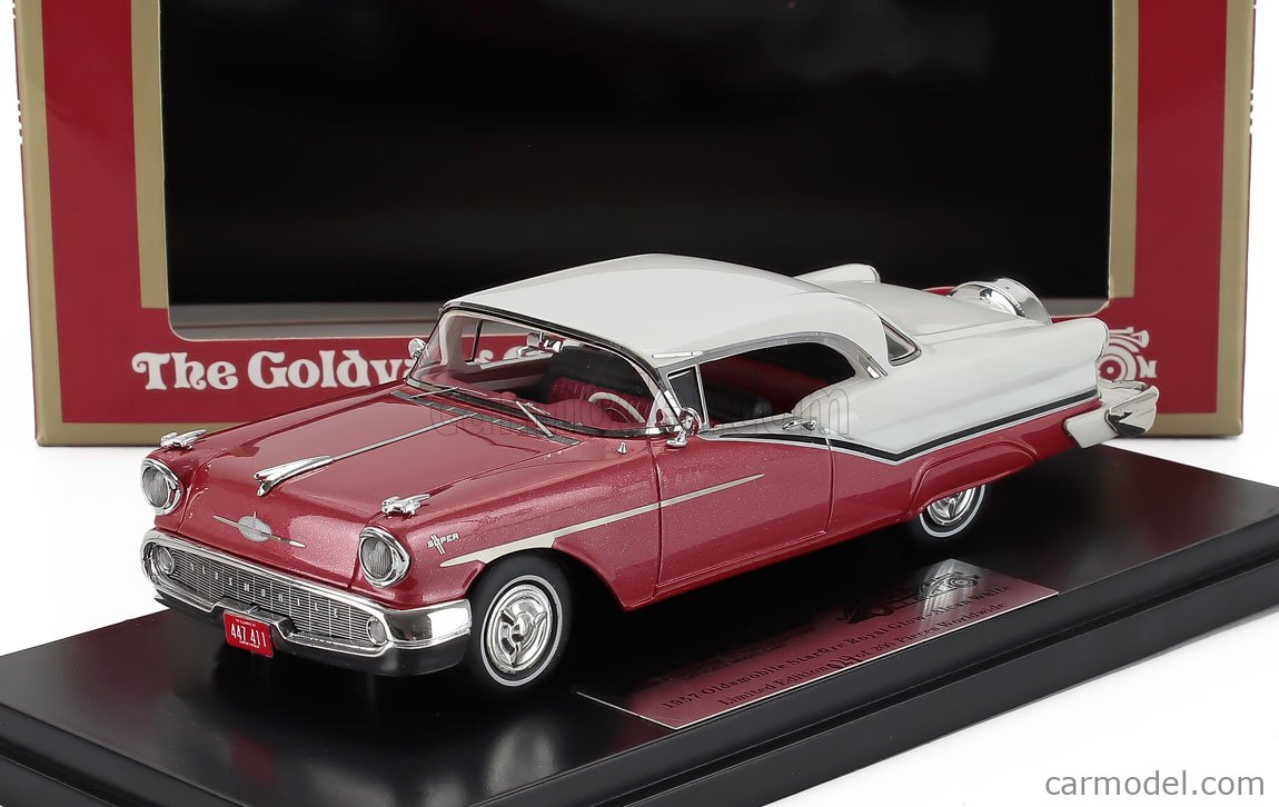GOLDVARG GC092B Echelle 1/43 | OLDSMOBILE STARFIRE CORONADO 1957 RED WHITE