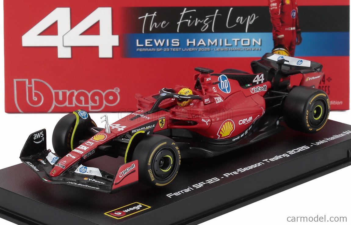 BURAGO 18-36835H Scale 1/43 | FERRARI F1 SF-23 TEAM SCUDERIA FERRARI HP ...
