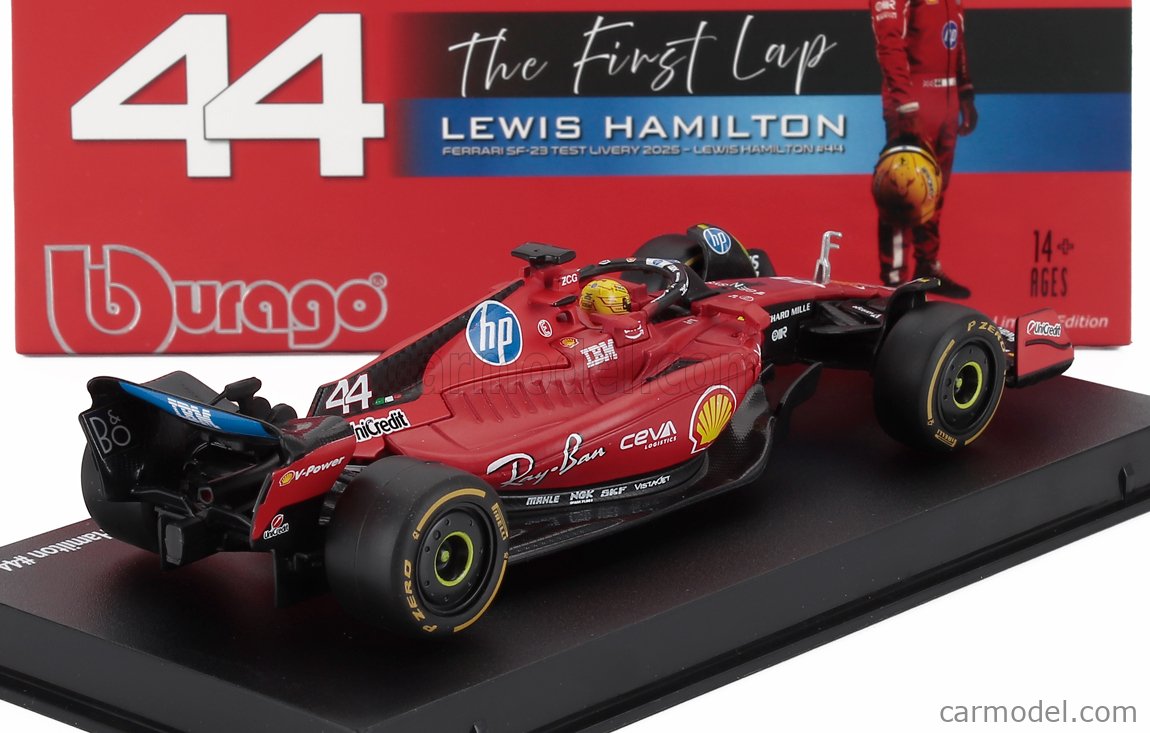 BURAGO 18-36835H Scale 1/43 | FERRARI F1 SF-23 TEAM SCUDERIA FERRARI HP ...