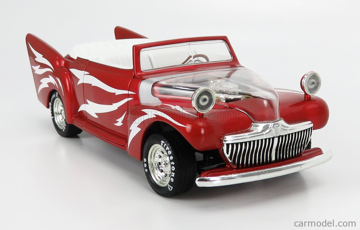 ERTL 33544 Scale 1/18 | GREASE GREASED LIGHTNING CABRIOLET 1978 RED MET